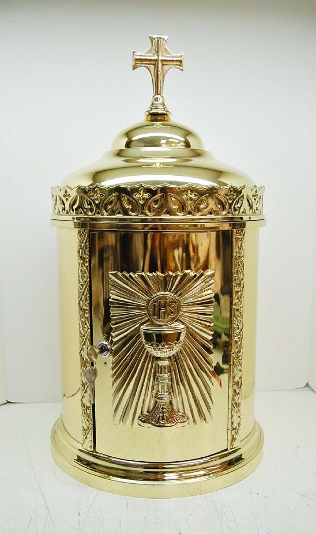 Nice Older Cylinder Church Tabernacle + 25" ht. with - Jul 03, 2019 ...