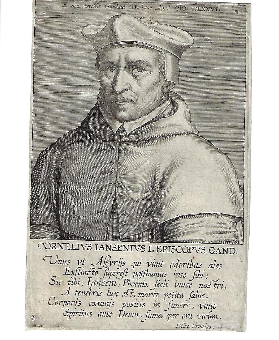 17th C Engraving Cornelius Jansenius - Jul 10, 2019 | Jasper52 in NY