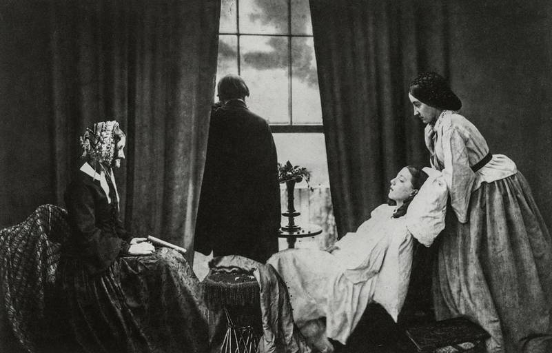 Henry Peach Robinson Fading Away, 1858