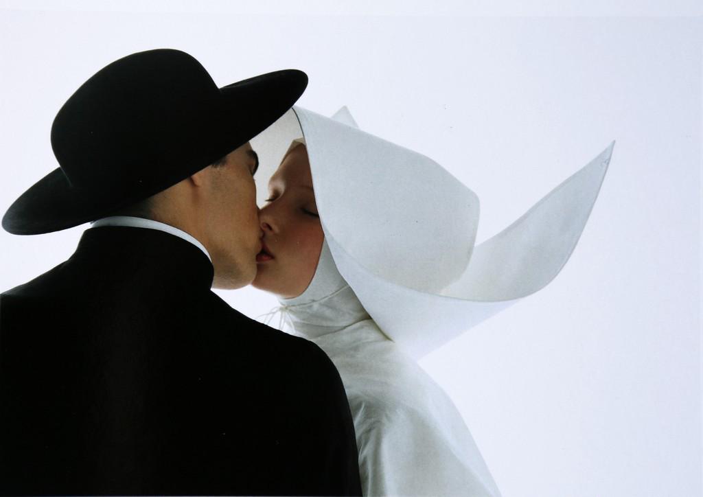 Oliviero Toscani Priest And Nun. 1991
