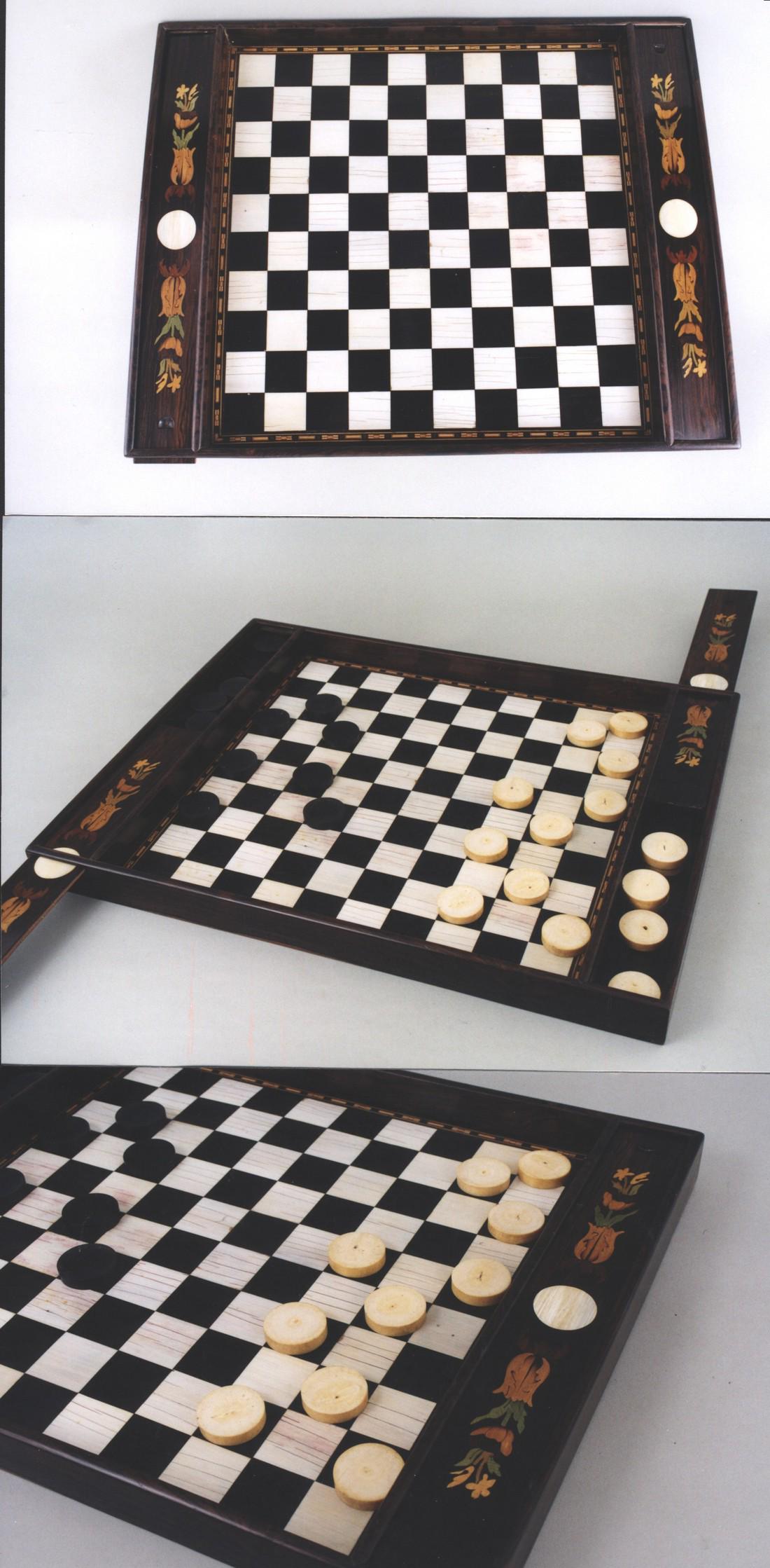 A Fine Late 18th Century Checkerboard And Checkers - Sep 05, 2019 ...