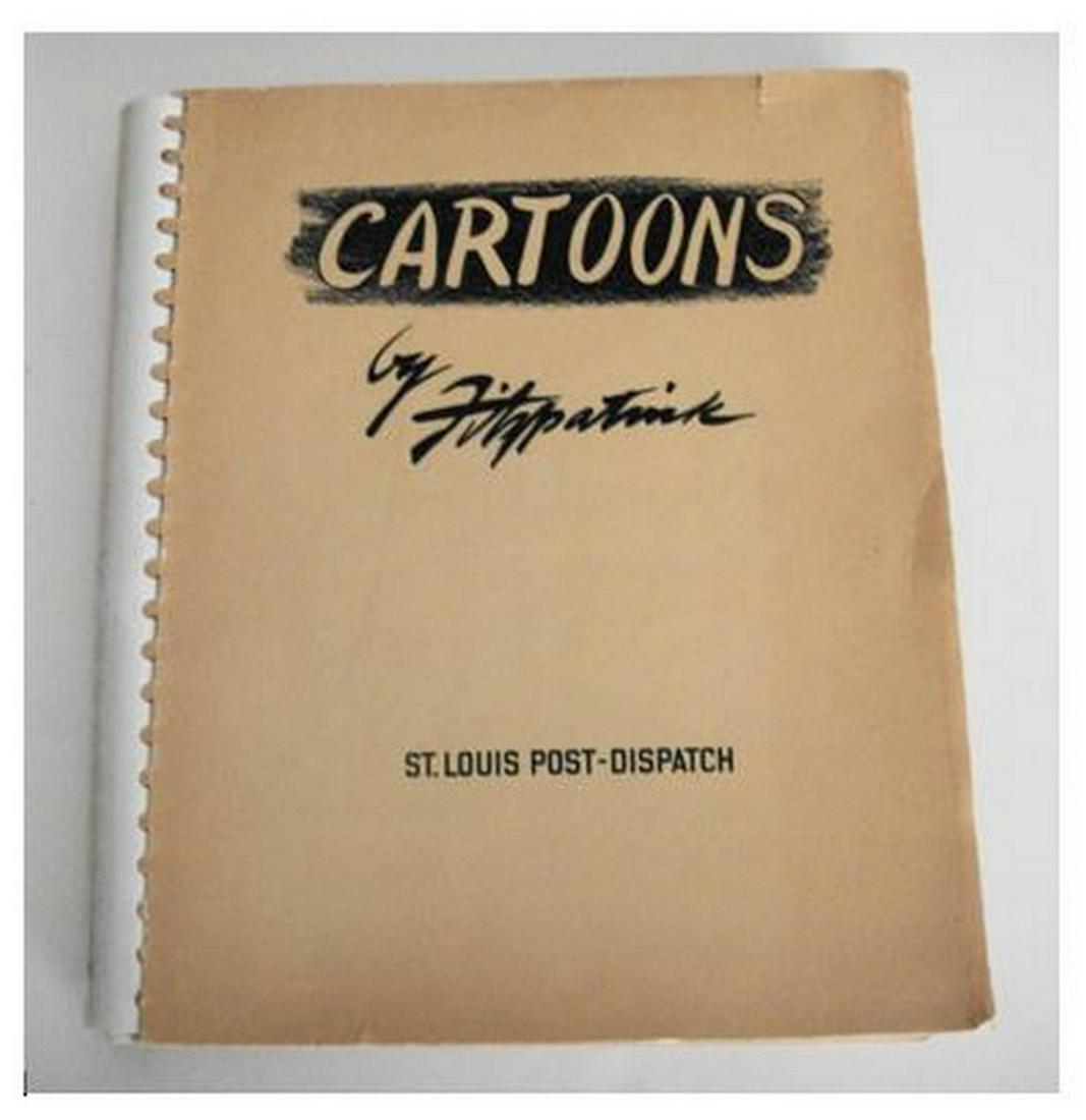 1947 D. Fitzpatrick Book Of Political Cartoons