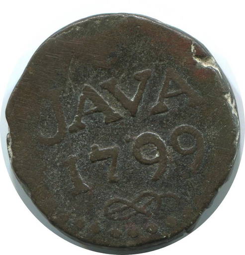 1799 Java Voc 1 Stuiver Netherlands East India New York
