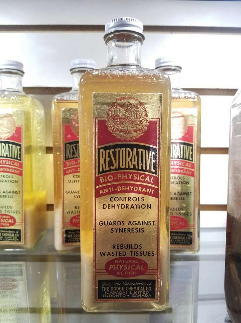 Embalming Fluid Bottle Labeled Original Contents