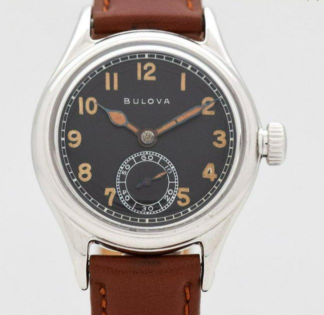 1944 Vintage Military BULOVA WWII Military Chrome & - Nov 06, 2019 ...
