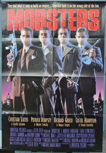 MOBSTERS Original Cinema Poster 1991 (#0004) on Nov 12, 2019 | Jasper52 ...
