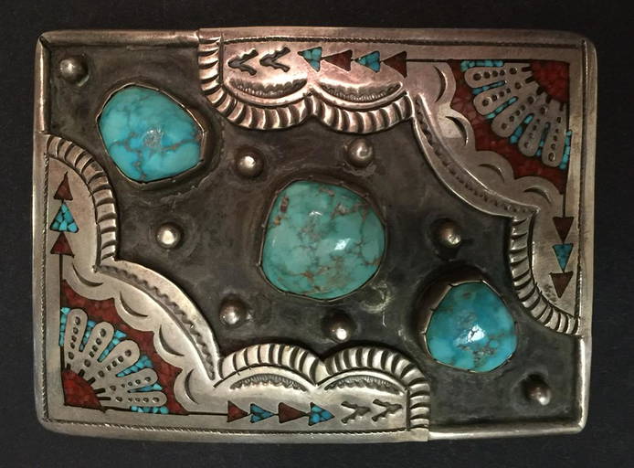 Attributed To Charlie Singer Navajo Buckle