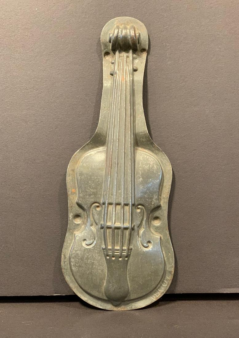 Early 20thc Stringed Instrument Chocolate Mold - Nov 21, 2019 ...