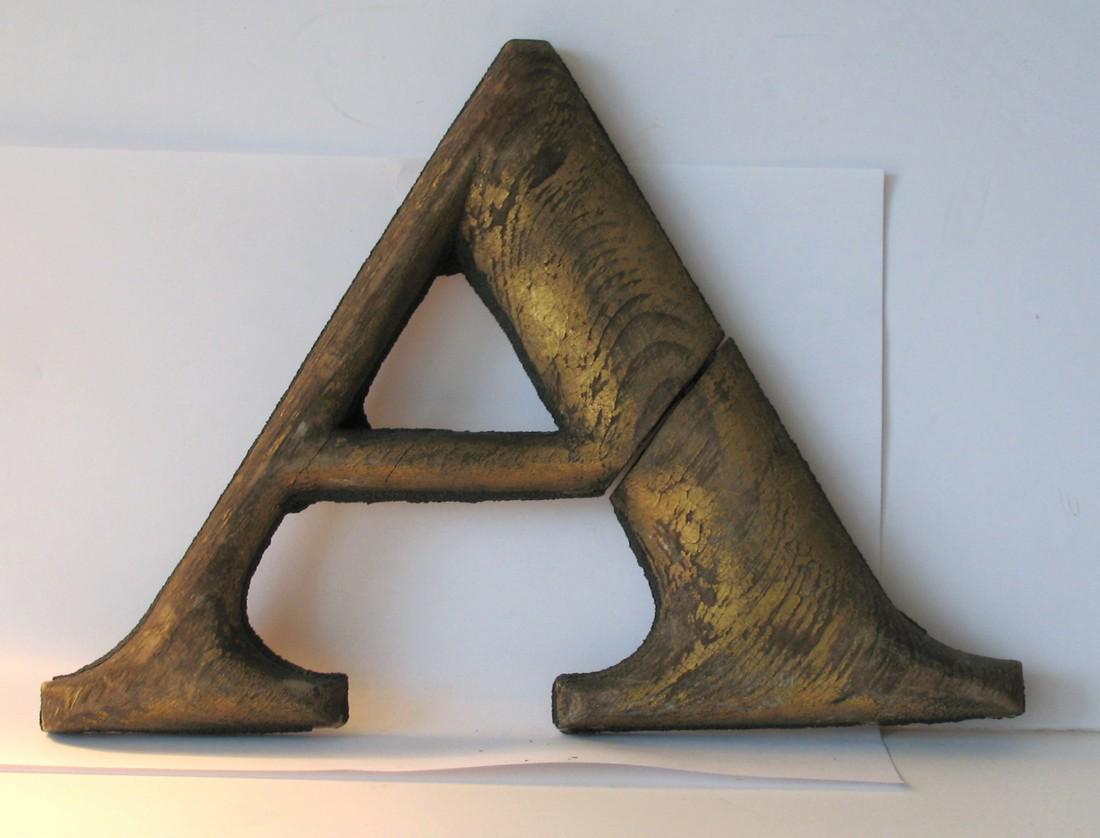 Vintage Letter “a”
