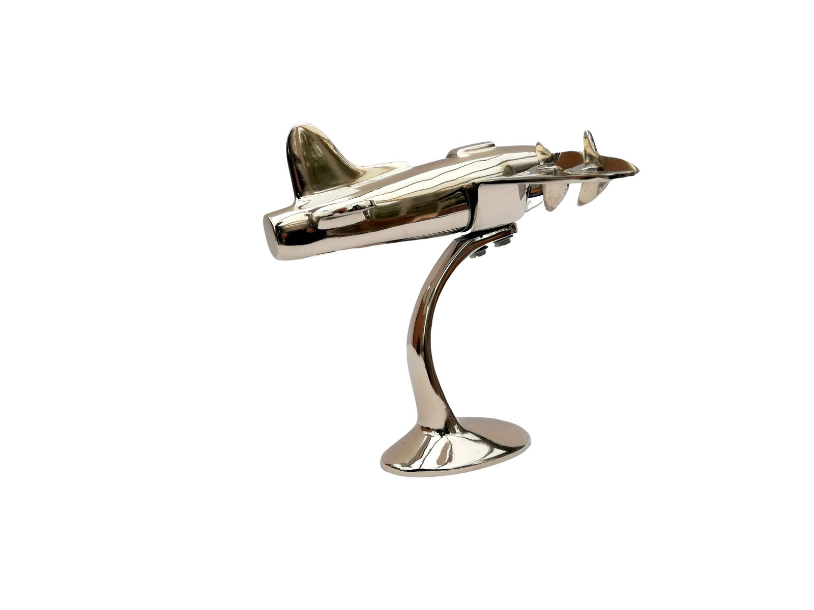Aluminum scale model of an aircraft in Art Deco style - - Dec 04, 2019 ...
