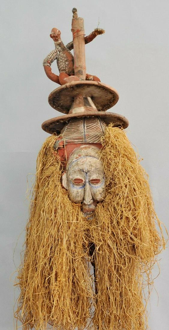 Initiation YAKA Mask Congo Rdc Bayaka Provenance - Dec 26, 2019 ...