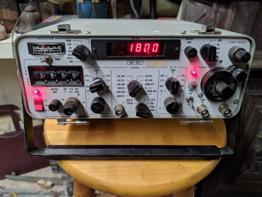 IFR NAV-401L Ramp Test Set - Jan 14, 2020 | Jasper52 in NY