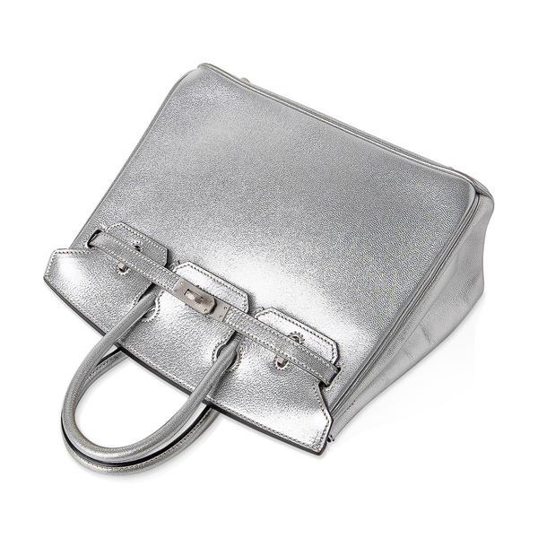 Hermes Birkin 25 Ultra Rare Metallic Silver Chevre - Jan 20, 2020 ...