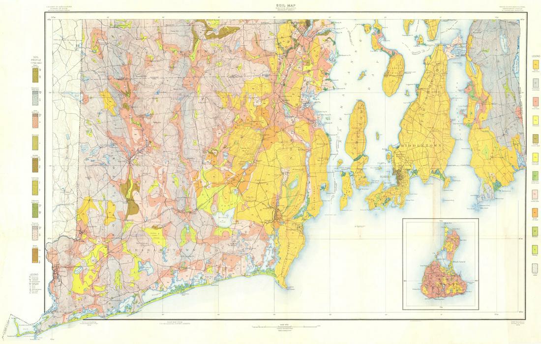 Soil Map. Rhode Island Newport Sheet - Jan 28, 2020 | Jasper52 in NY