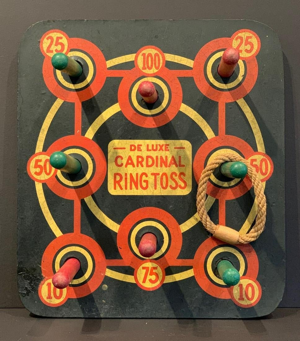 CARDINAL Ring Toss Game Board, Early 20thc - Jan 30, 2020 | Jasper52 in NY