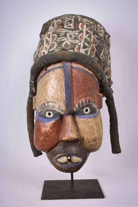 For Auction: Beautiful mask from the BAMUN tribe of the Grasland of ...