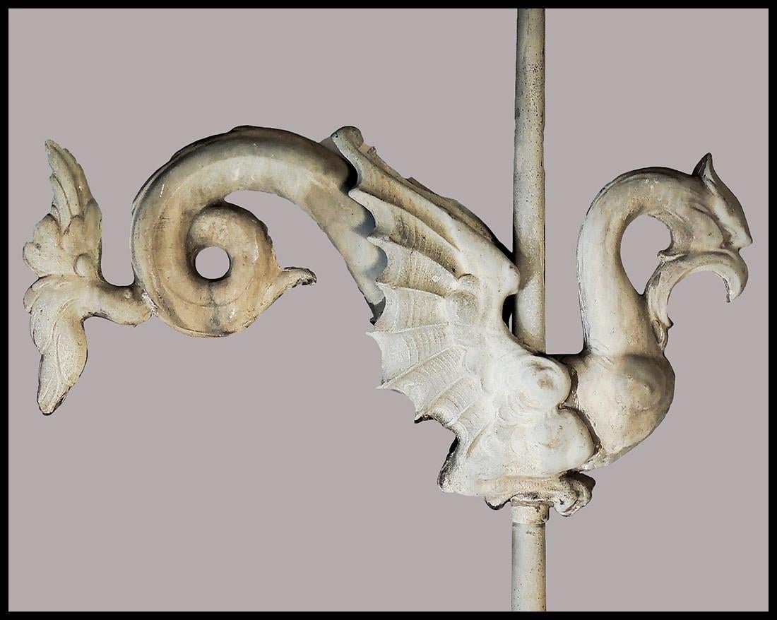 Griffin / Sea Serpent Zinc Weathervane - Feb 13, 2020 | Jasper52 in NY