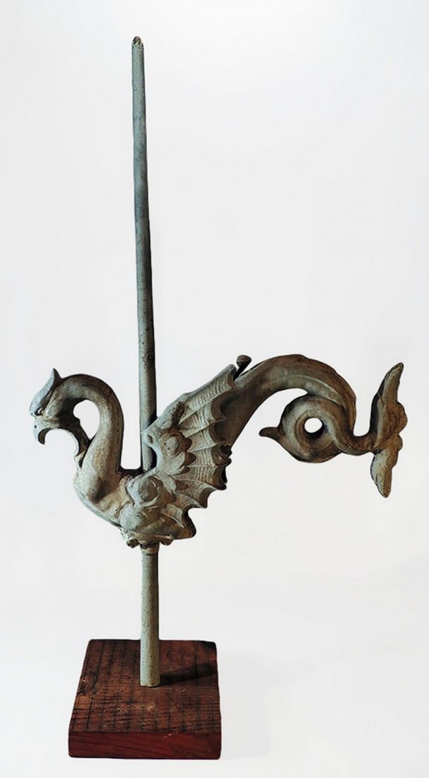 Griffin / Sea Serpent Zinc Weathervane - Feb 13, 2020 | Jasper52 in NY