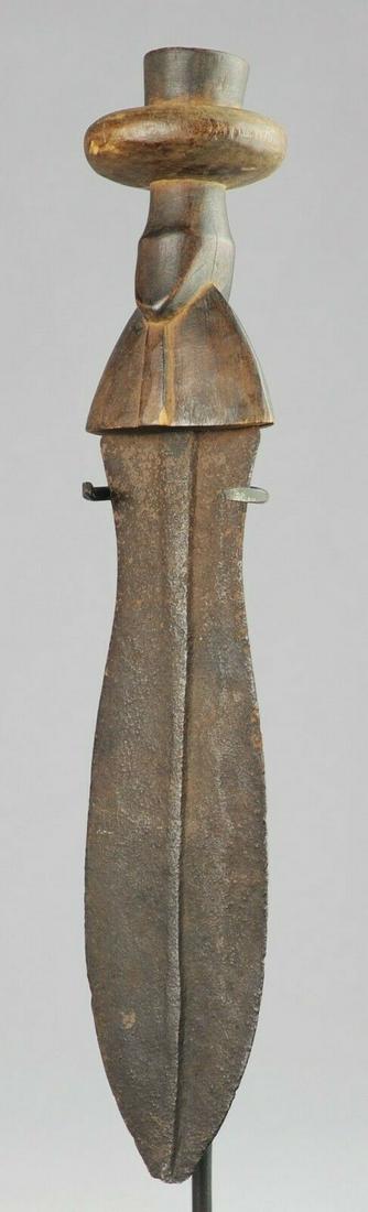 KUBA Tribe Ikul old knife ceremonial sword Congo Drc - Mar 03, 2020 ...