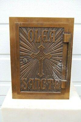 Nice Older Traditional Ambry (for Holy Oils)