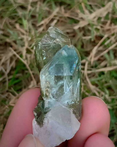 20 Gram Beautiful Natural Chlorine Quartz Specimen