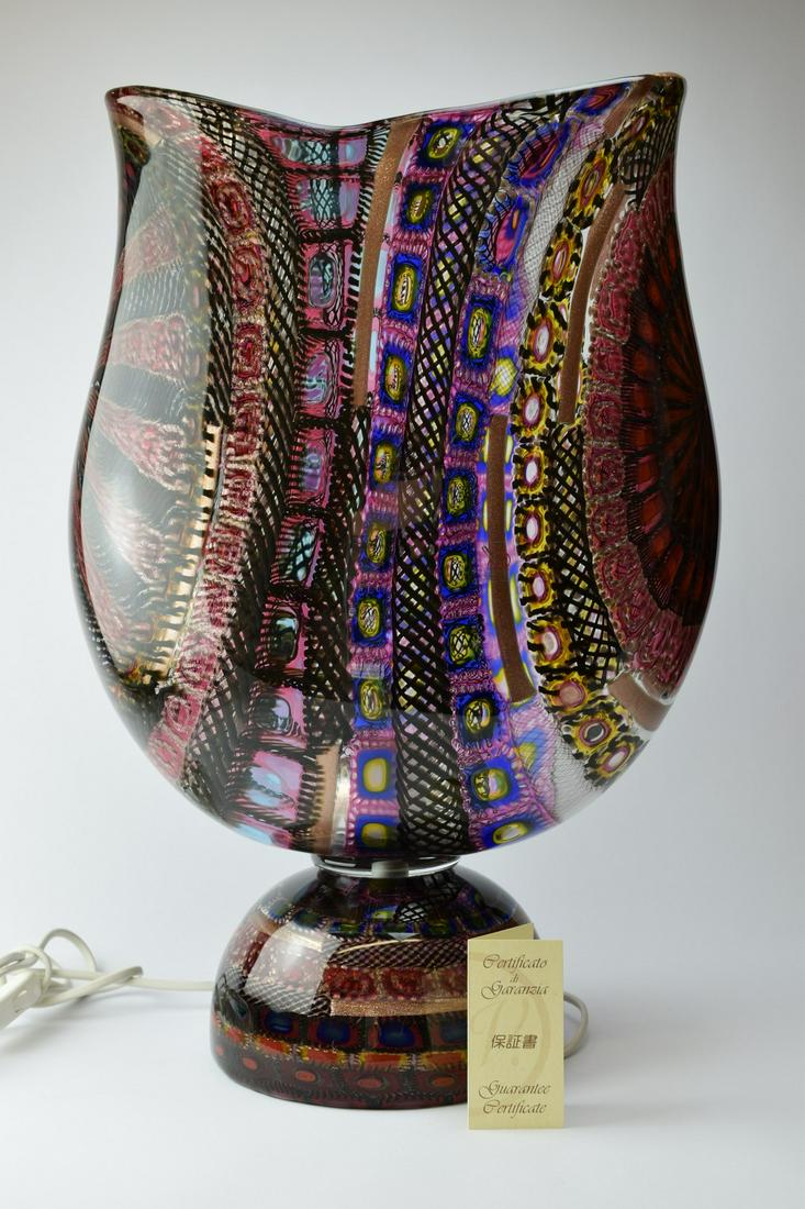 Rare Murano glass vase lamp Mosaico signed - Mar 24, 2020 | Jasper52 in NY