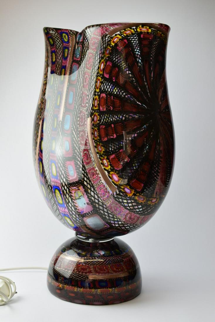 Rare Murano glass vase lamp Mosaico signed - Mar 24, 2020 | Jasper52 in NY