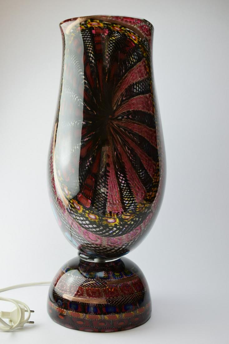 Rare Murano glass vase lamp Mosaico signed - Mar 24, 2020 | Jasper52 in NY