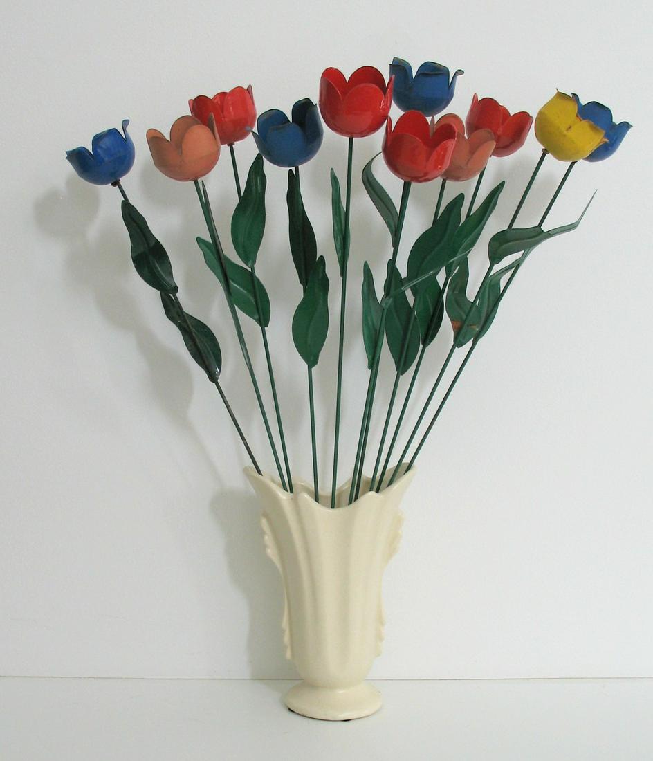 Group of metal tulips. - Apr 09, 2020 | Jasper52 in NY