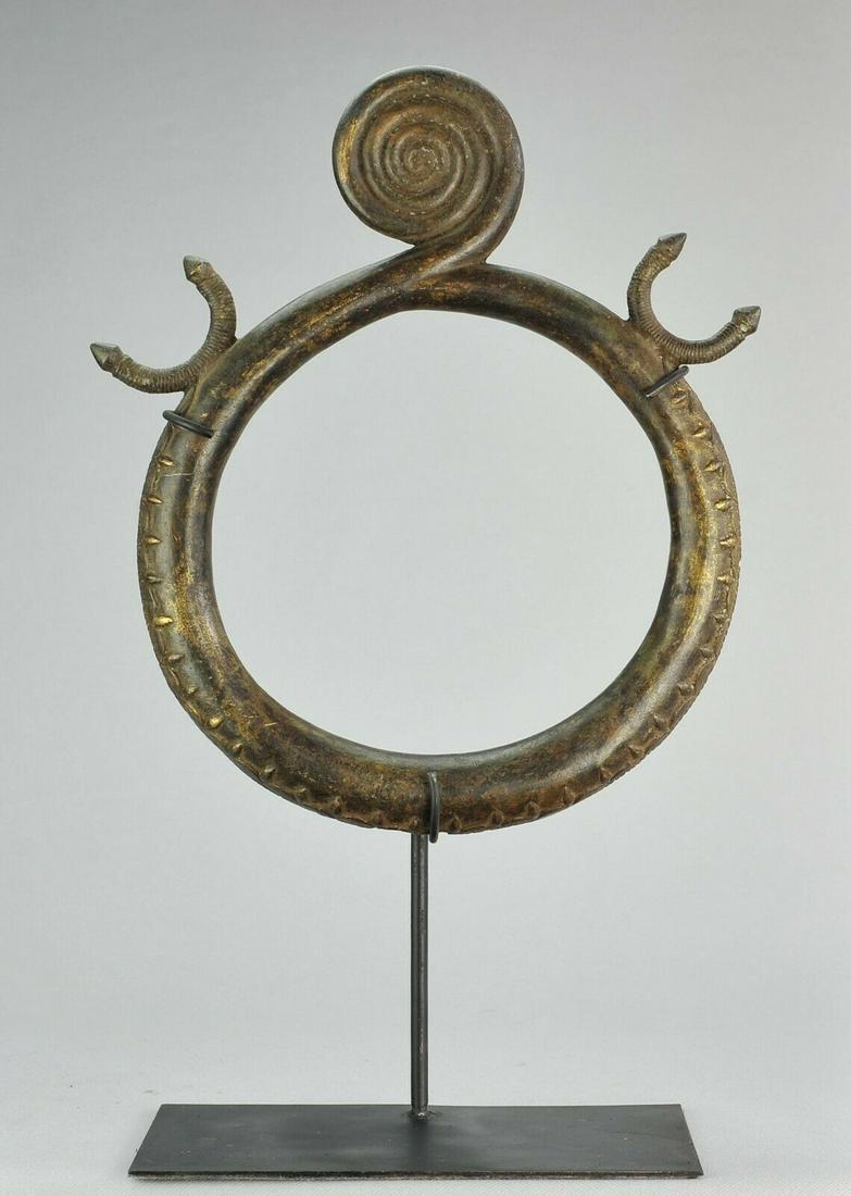 Bronze zoomorphic snake altar Ring YORUBA ? Nigeria - Apr 21, 2020 ...