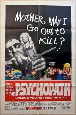 Psychopath '66 1 Sh ~ "mother, May I Go Out To Kill?!"