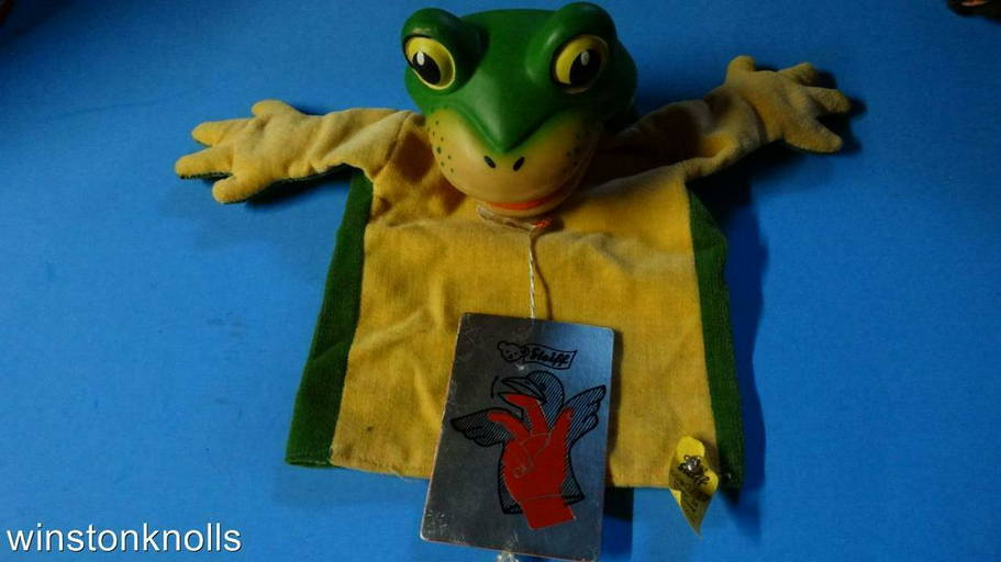 VINTAGE STEIFF 1968-78 6580/17 17CM FROGGY PUPPET FULLY - May 05, 2020 ...