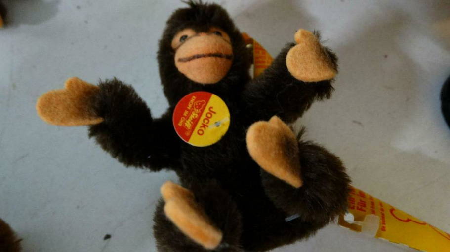 1991 STEIFF 030833 JOCKO THE MONKEY 0020/13 13CM 5" - May 05, 2020 ...