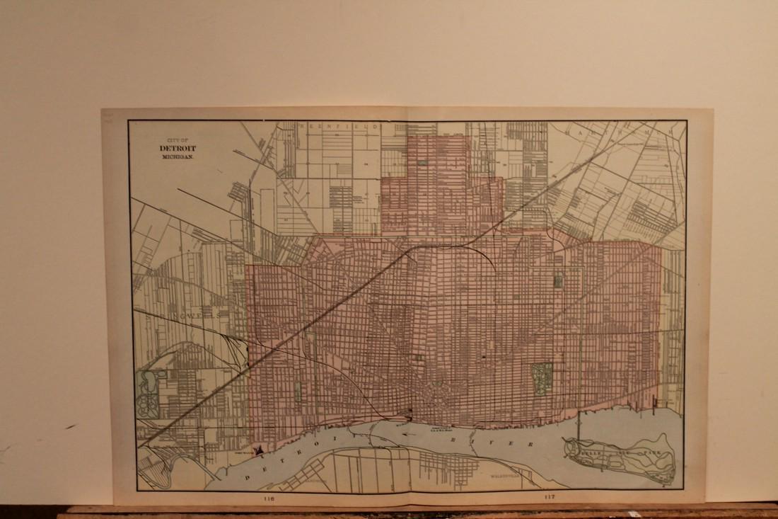 1901 Map of Detroit - May 12, 2020 | Jasper52 in NY
