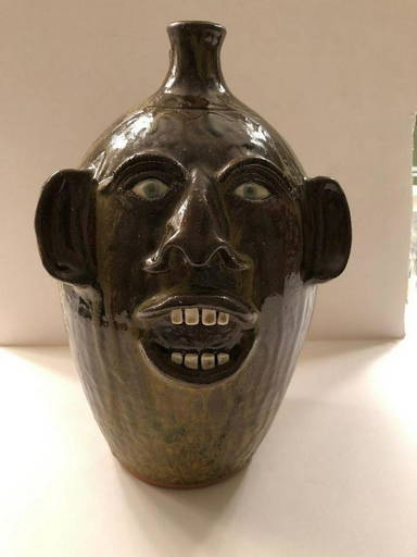 Joe Reinhardt, Face Jug, Vale, Nc