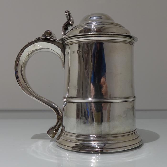 Early 18th Century George Ii Antique Sterling Silver