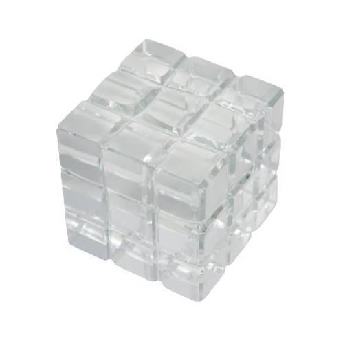 Crystal Rubik’s Cube Paperweight