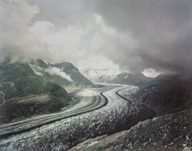 Andreas Gursky Aletsch Glacier, 1993