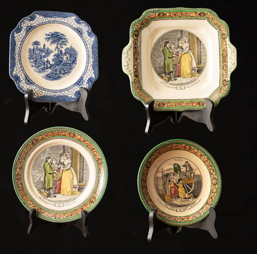 Set of 4 'Est 1657' Adams Tunstall plates from England, - Sep 30, 2020 ...