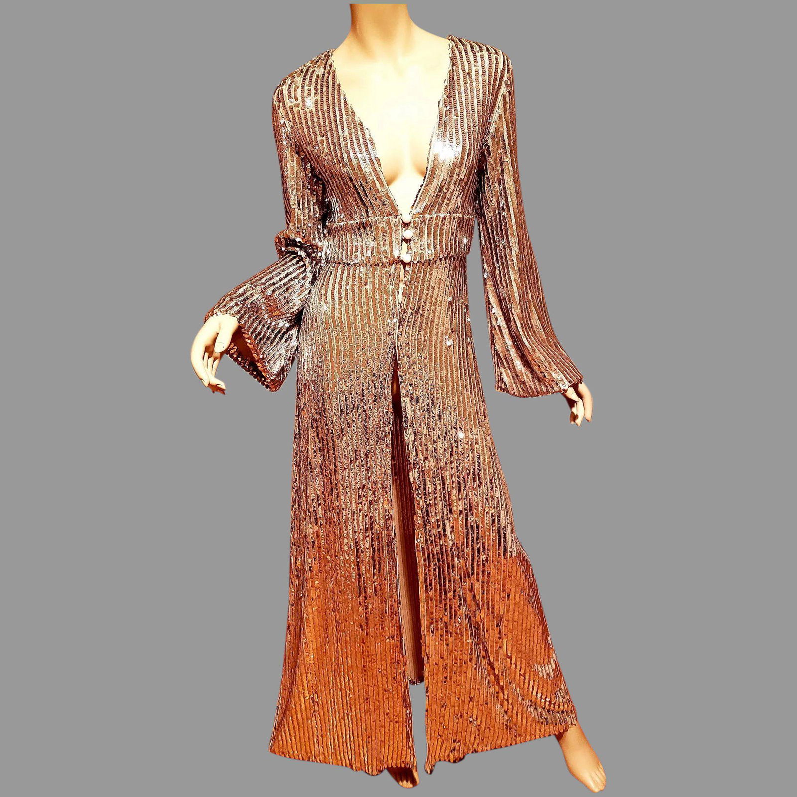 For Auction: Hollywood Regency Look 90's doing 20's Fully silver (#0001 ...