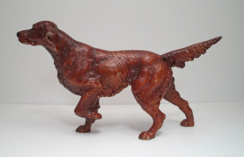 Irish Setter Dog Cast Iron Hubley Doorstop - Nov 12, 2020 | Jasper52 in NY