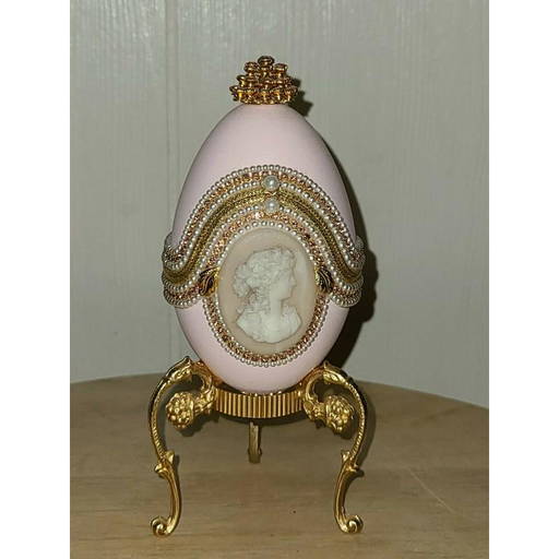 Decorative Fantasy Faberge Egg Style Trinket Box
