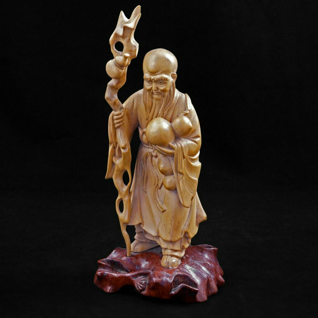 Chinese mid 20th C Fukienese boxwood Shao Lao - Nov 18, 2020 | Jasper52 ...
