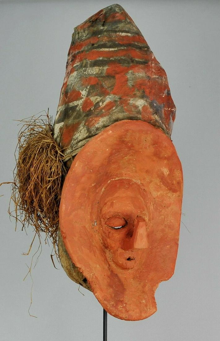 For Auction: Initiation YAKA Mask Congo Rdc Bayaka African Tribal ...