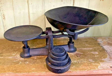Antique Eimer & Amend Apothecary Balance Scale
