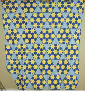 Buy 30's Touching Stars Quilt | Jasper52 In Ny