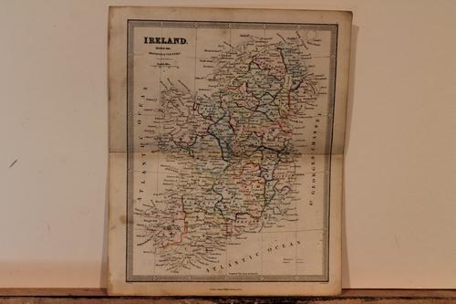 1860 Map Of Ireland