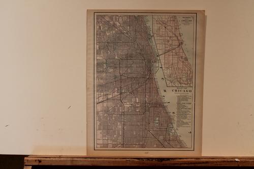 1897 Map Of Chicago
