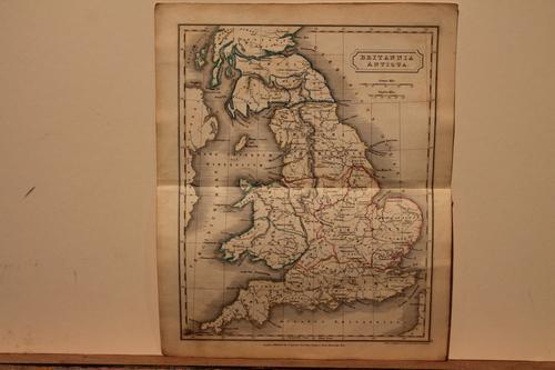 1828 Map Of Ancient Britain