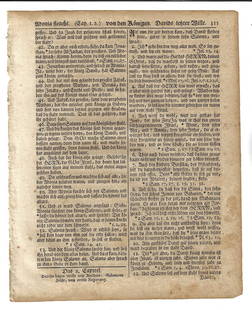 1776 Bible Leaf Revolutionary War Saur
